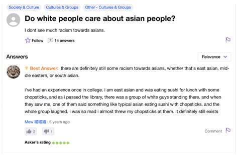 Ridiculous Yahoo Questions About Asian People That Ll Make You Roll Your Eyes