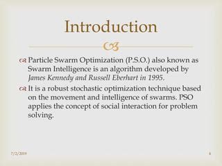 Particle Swarm Optimization PPT