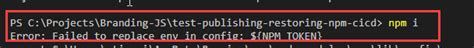 Restoring And Publishing Npm Packages From Azure Ci Pipeline Dev Community