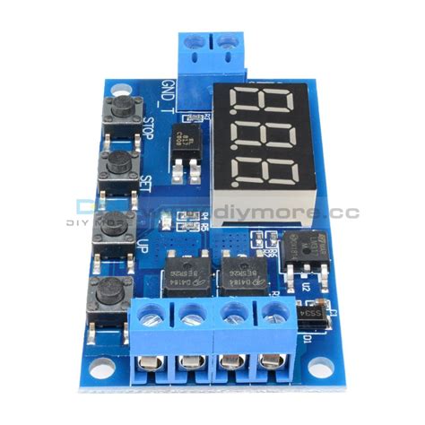 Trigger Cycle Timer Delay Switch Dc5 36v Circuit Board Mos Tube Contro