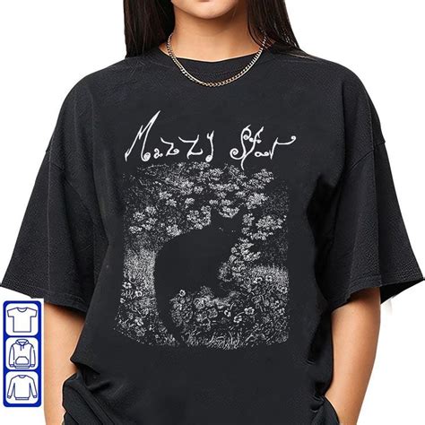 Mazzy Star Cat T Shirt 90s Alternative Rock Hope Sandoval Tee Etsy