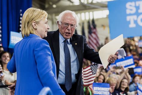 Report Sanders In Talks To Nominate Clinton Washington Examiner