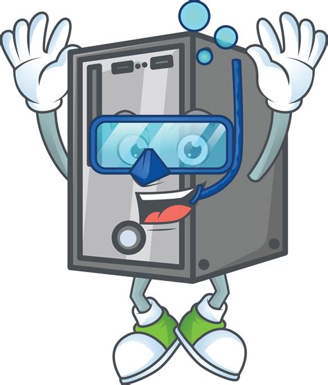 CPU Mascot Icon Design Vector Art At Vecteezy