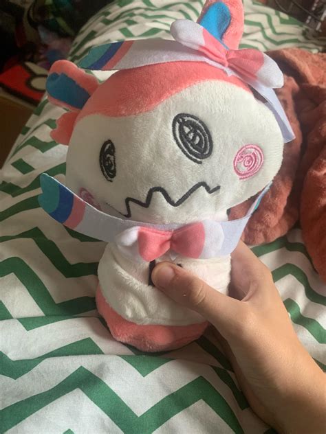 Just Got This Cute Sylveon Mimikyu R Pokemonplushies