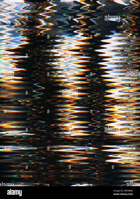 Glitch Design Signal Error Interference Display Stock Photo Alamy