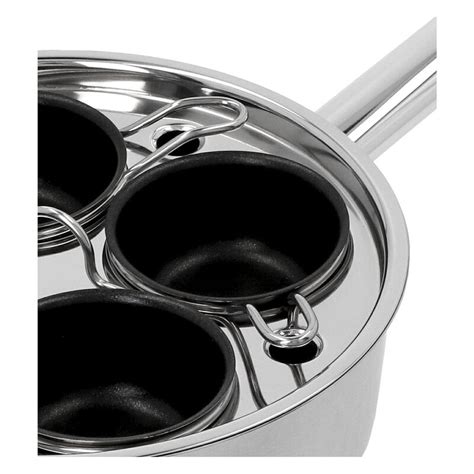 Demeyere Resto 4 Cup Stainless Steel Egg Poacher Set And Reviews Wayfair
