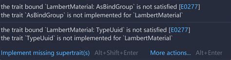 The Trait Bound By Derive Is Not Satisfied In Ide But Still Can Be