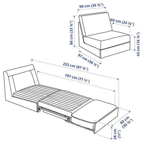 Kivik Sofá Cama 1 P Tibbleby Beisgris Ikea