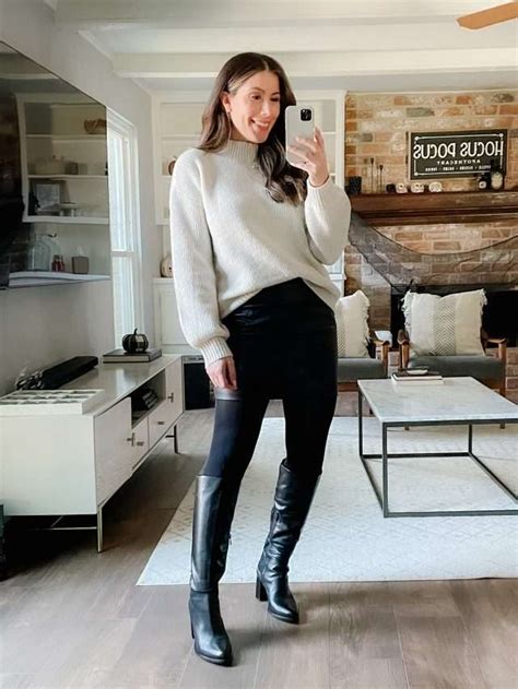 How To Wear Knee High Boots For Winter 15 Outfit Ideas