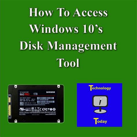 Ep 32 Tech News And How To Access Windows 10s Disk Management Tool In The Windows 10 Operating