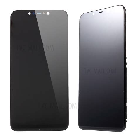 LCD Screen And Digitizer Assembly Frame For Xiaomi Pocophone F Poco F India Black