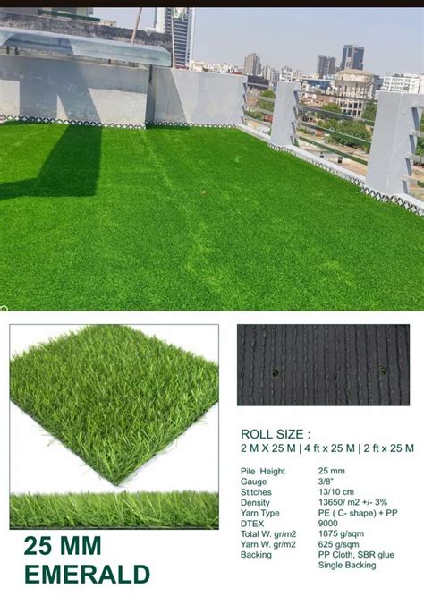 Pvc Artificial Grass Turf 25mm At ₹ 35sq Ft In Hyderabad Id
