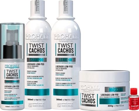 Kit Prohall Cosmetic Twist Cachos Home Care Beleza Na Web