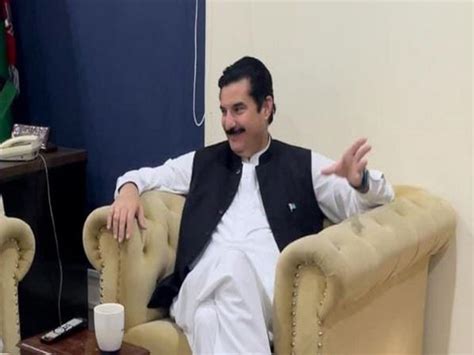 Pakistan Kp Governor Faisal Karim Kundi Vows To Bring Tensions With