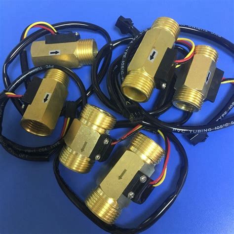 Flow Display Water Flow Sensor Switch Hall Element Grandado
