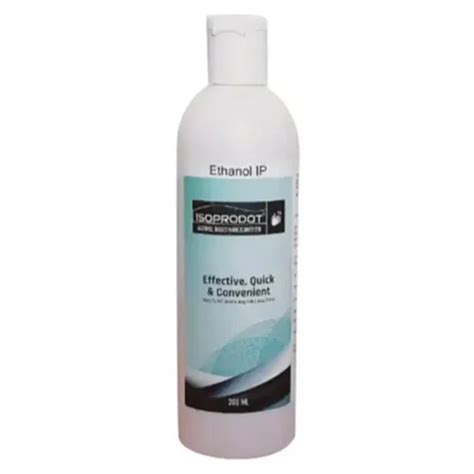 Ethanol IP Hand Sanitizer Packaging Type Spray Bottle Packaging Size