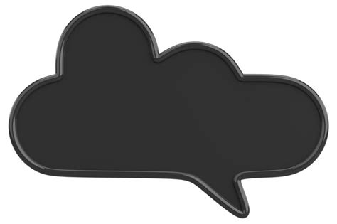 Premium Photo Speech Bubble Text Box 3d Illustration