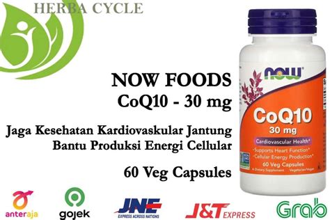 Jual Now Food Coq10 30 Mg 60vegcap Jaga Jantung Produksi Energi Ori Usa
