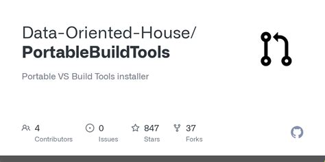 Github Data Oriented Houseportablebuildtools Portable Vs Build