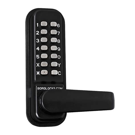 Borg Ecp Code Lock 1 Side Code 1 Side Lever For Wooden Gates