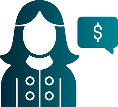 Female Financial Advisor Vector Icon Design 21301141 Vector Art At Vecteezy