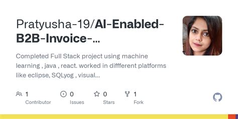 Github Pratyusha 19ai Enabled B2b Invoice Management Application Completed Full Stack