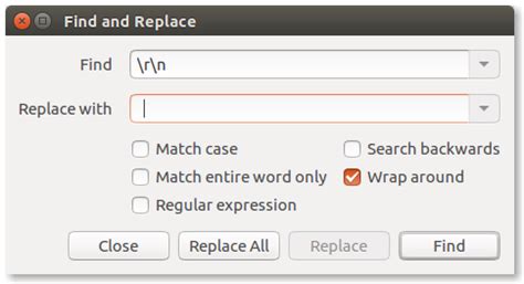 How To Remove Carriage Returns In A Text Editor Ask Ubuntu