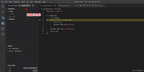 Vscode中的配置vscode 运行参数 Csdn博客