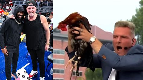 Pat Mcafee Steals The Show With Hilarious College Gameday Antics At