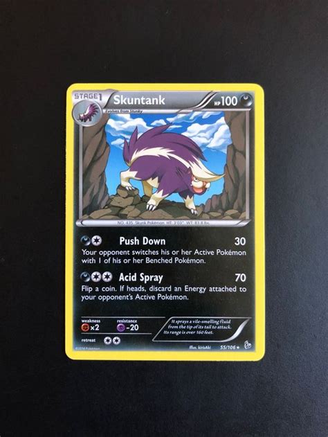 XY Flashfire Skuntank Rare 55 106 Ab 1 Kaufen Auf Ricardo