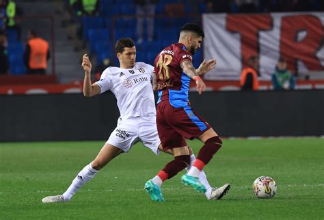 Trabzonspor Beşiktaş maçının muhtemel 11 leri