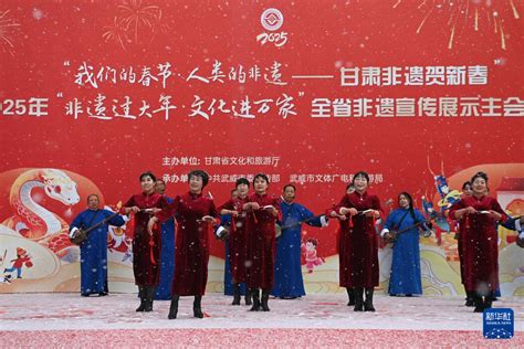 甘肃非遗贺新春 山西新闻网
