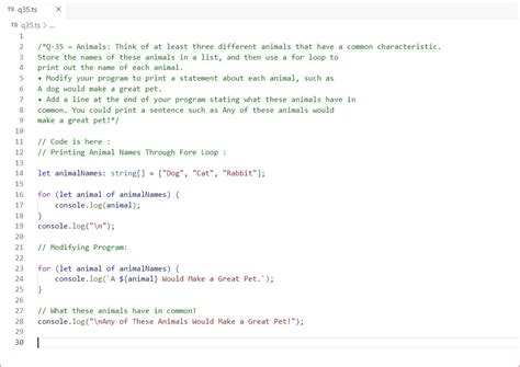 hamza shakoor on linkedin practice typescript 45 assignments q 35 solved