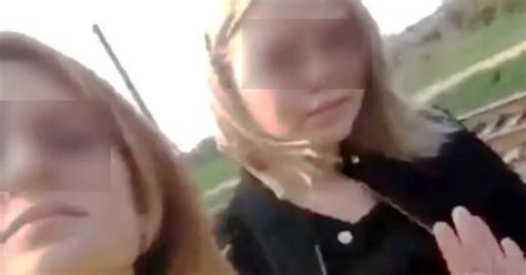 Schoolgirl Lovers Film Final Embrace Before Walking In Front Of Train