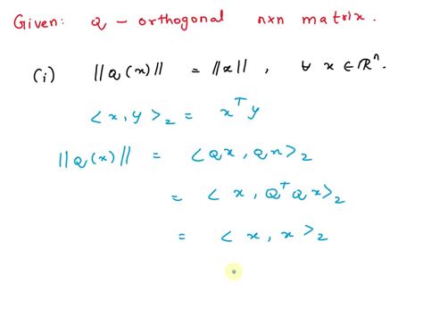Orthogonal Matrix Preserves Length At Ernest Free Blog