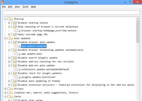 Manage Advanced Firefox Security Settings With Configfox Betanews