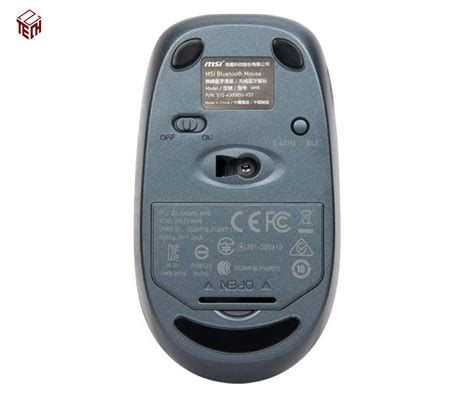 Chuột Không Dây Msi Prestige M98 Msi Bluetooth Mouse M98 Black 2techshop