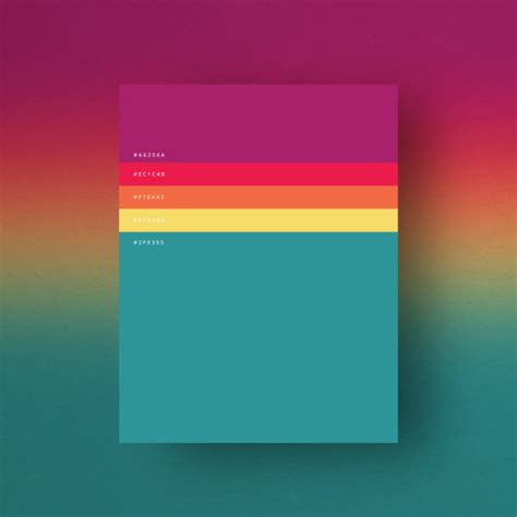Beautiful Flat Color Palettes For UI UX Designers