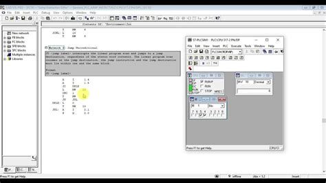 Siemens Jump Instruction Types And With Some Practical Uses Youtube