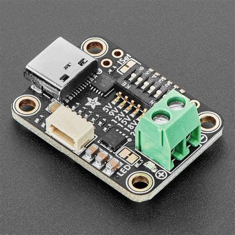 Original Adafruit Usb Type C Power Delivery Dummy I2c Or Switchable Husb238 Stemma Qt