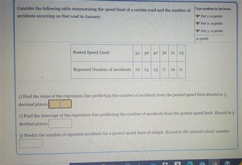 Solved Type Numbers In The Boxes Consider The Following