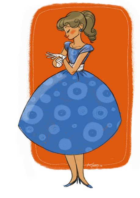 Polka Dot Pinup By Ktshy On Deviantart