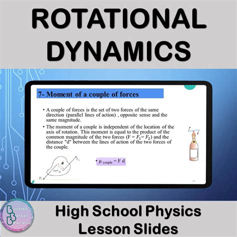 Rotational Dynamics Powerpoint Lesson Slides High School Physics Made By Teachers