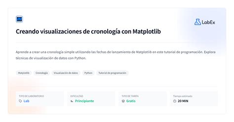 crea una cronología con los lanzamientos de matplotlib visualización