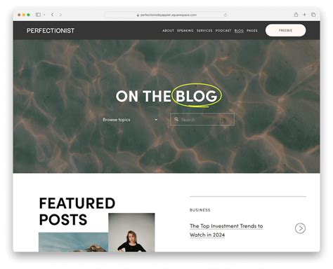 20 Best Squarespace Blog Templates 2024 Colorlib