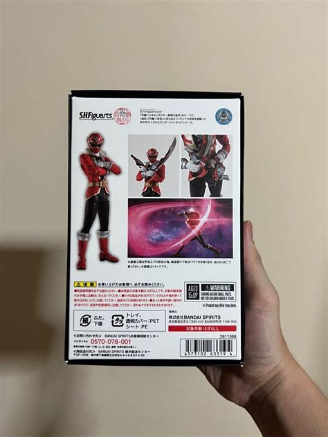 Free Courier Sh Figuarts Skc Shinkocchou Seihou Gokai Red From