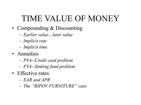 Implicit Rate