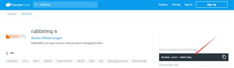 Docker拉取rabbitmq镜像运行启动 Csdn博客