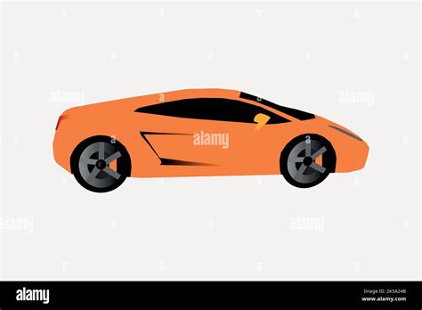 Classic Car Clipart Vintage Vehicle Illustration Vector Stock Vector