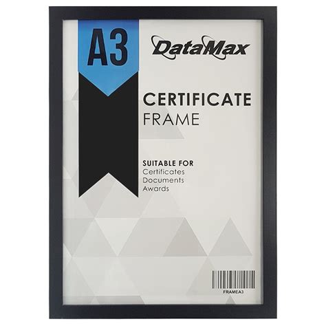 Datamax Framea3 Document Certificate Frame A3 Theodist Theodist